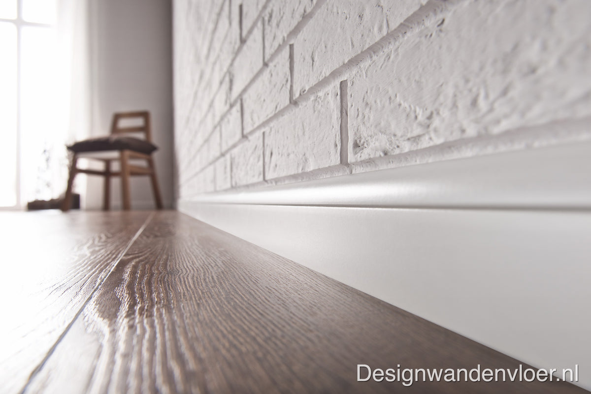 Estilo - Designwandenvloer.nl - Decoratieve mdf kabelgoot plinten ...