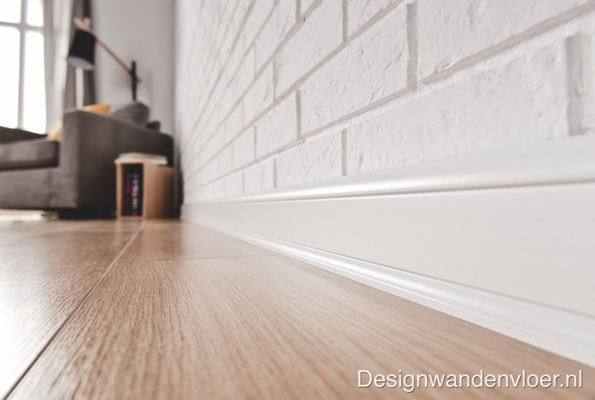 Estilo - Designwandenvloer.nl - Decoratieve mdf kabelgoot plinten ...